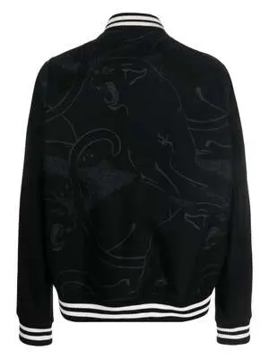 Valentino Garavani Graphic-print Wool Bomber Jacket
