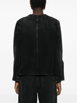 Givenchy Chain-detailing Denim Jacket - Black