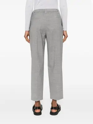 Brunello Cucinelli Tailored Virgin Wool-blend Cropped Trousers