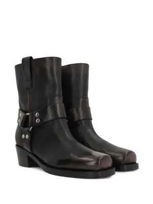 Paris Texas Roxy 45mm Leather Biker Boots