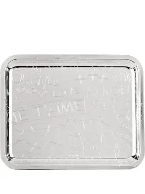 Christofle Graffiti Tray - Silver