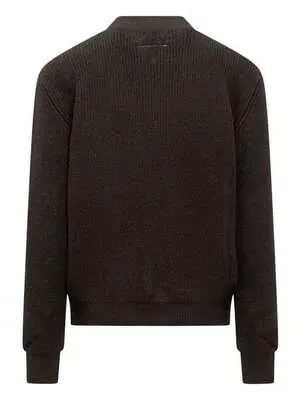MAISON MARGIELA Distressed Knit Cardigan