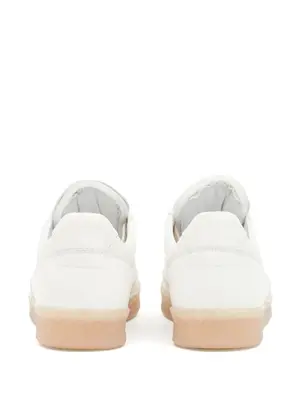 MAISON MARGIELA Stitch-logo Leather Sneakers - White