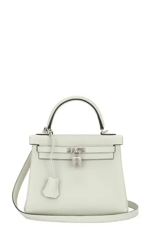 Hermès Hermes Togo Kelly 25 Handbag Vert Fizz