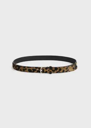 TOTEME Print Pony Hair Belt