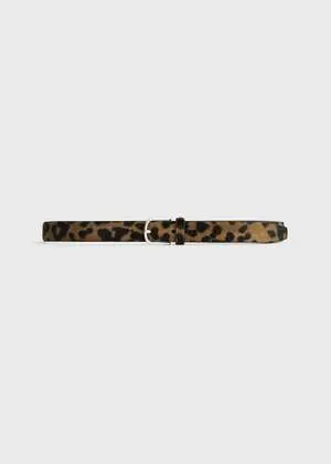 TOTEME Print Pony Hair Belt