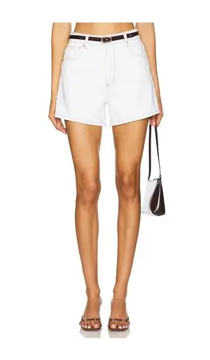 Abrand Denim Slim Fit Shorts For Women