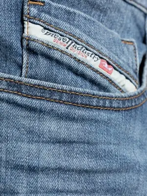 DIESEL® D-strukt Slim Cut Jeans - Blue