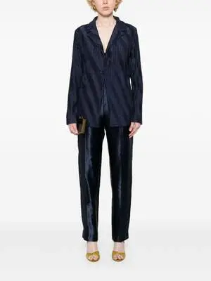 Giorgio Armani Plissé-effect Blazer