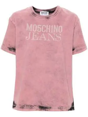 Moschino Jeans Patched Tops