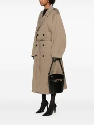 TOM FORD Logo-plaque Bucket Bag - Black