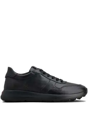 TOD'S Panelled Leather Sneakers - Black