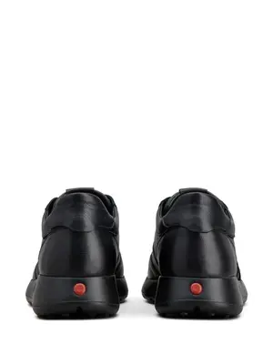 TOD'S Panelled Leather Sneakers - Black