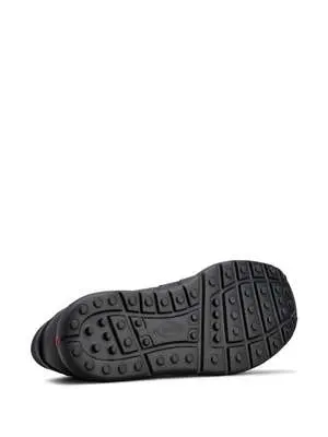 TOD'S Panelled Leather Sneakers - Black