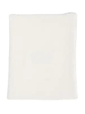 MAISON MARGIELA Four-stitch Wool Neck Warmer - White