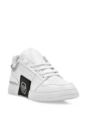 Philipp Plein Royal Street Leather Sneakers