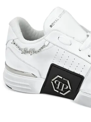Philipp Plein Royal Street Leather Sneakers