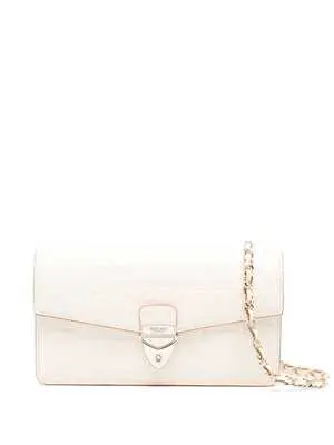 ASPINAL OF LONDON Mayfair Clutch - White