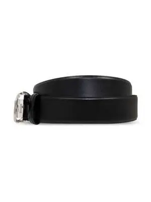 DIESEL® B-1dr Leather Belt - Black