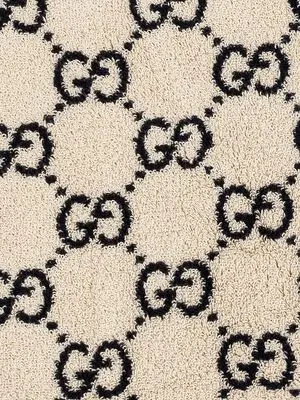 Gucci Gg Supreme Cotton Beach Towel