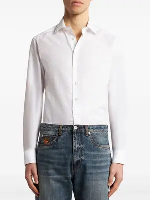 Etro Jacquard Cotton Shirt