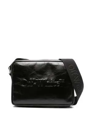Off-White Bookish Leather Messenger Bag