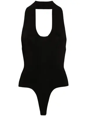 Khaite Toto Knitted Bodysuit - Black