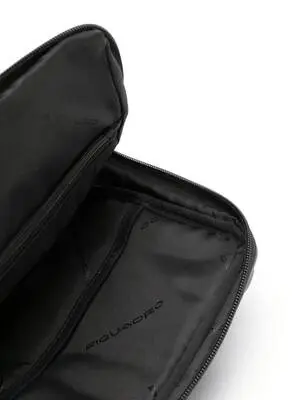 PIQUADRO Akron Leather Messenger Bag