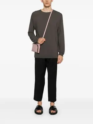 Isabel Benenato Rolled-trim Jumper