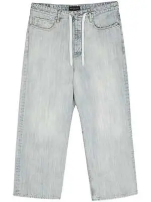 Balenciaga Wide-leg Jeans - Blue