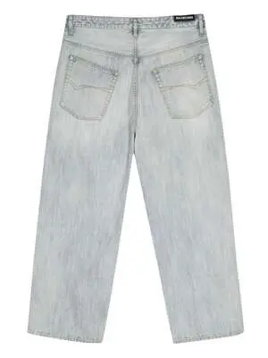 Balenciaga Wide-leg Jeans - Blue