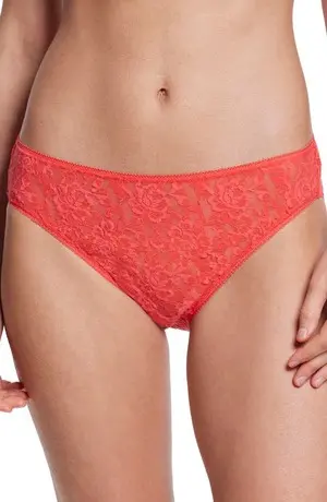 Hanky Panky Lace Bikini - Hibiscus Bloom Pink