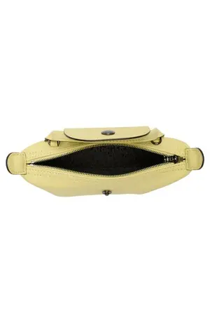 Longchamp Le Pliage Xtra Leather Clutch - Lime