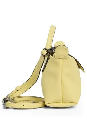 Longchamp Le Pliage Xtra Leather Clutch - Lime