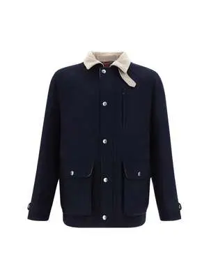 Brunello Cucinelli Jackets - Blue