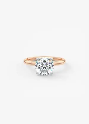 FRANK DARLING Bloom Royale Round Ring - Yellow Gold