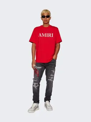 Amiri Logo Tee - Red