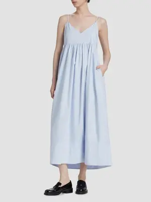 Jenni Kayne Cove Cotton Maxi Dress - French Blue
