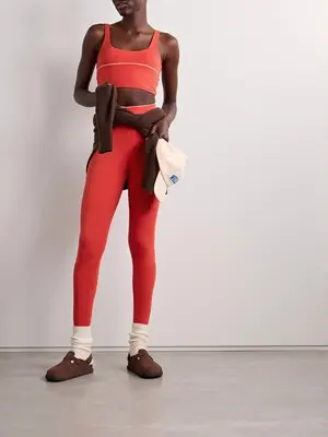 Skin Harmonia Stretch Organic Pima Cotton-jersey Stirrup Leggings