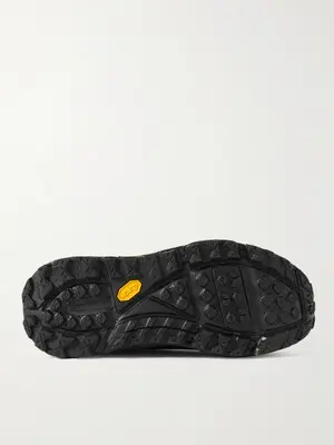 HOKA® Tor Summit Nubuck And Mesh Sneakers - Black