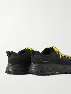 HOKA® Tor Summit Nubuck And Mesh Sneakers - Black