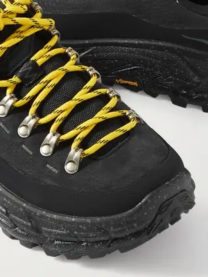 HOKA® Tor Summit Nubuck And Mesh Sneakers - Black