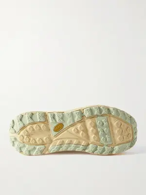 HOKA® Mesh-trimmed Suede Sneakers