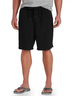 HARBOR BAY BY DXL Big & Tall Swim Trunks - Black