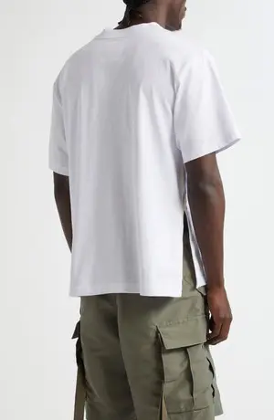 Sacai Cotton Pocket T-shirt - White 101
