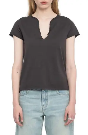 Zadig&voltaire Keyhole T-shirts For Women