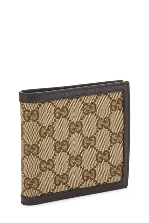 Gucci Original Gg Canvas Bifold Wallet