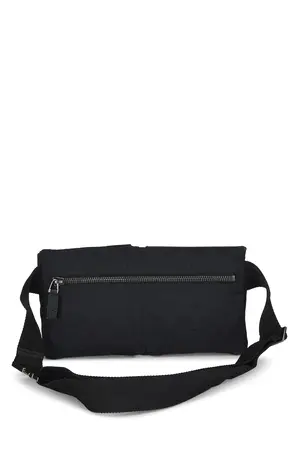 Gucci Gg Double Pocket Waist Pouch - Black