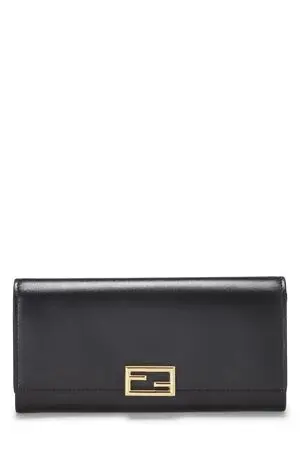 Fendi Leather Long Wallet