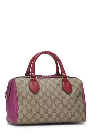 Gucci Gg Supreme Canvas Boston Handbag